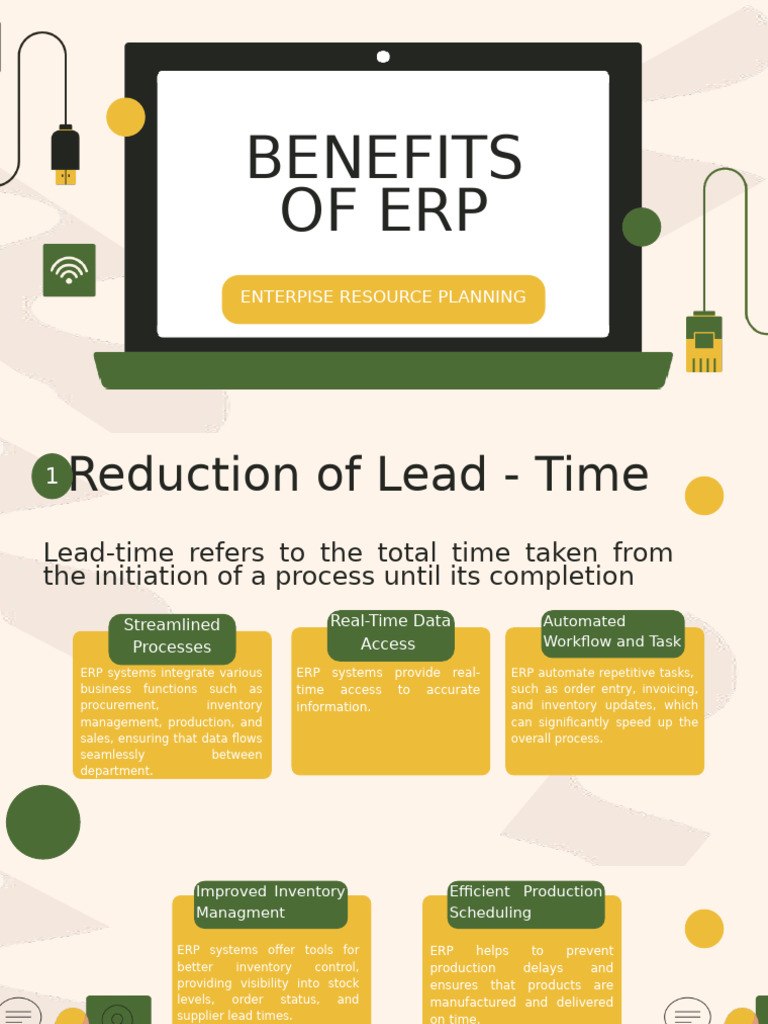 Benifits of Enterprise Resource Planning | PDF | Enterprise Resource Planning | Computing