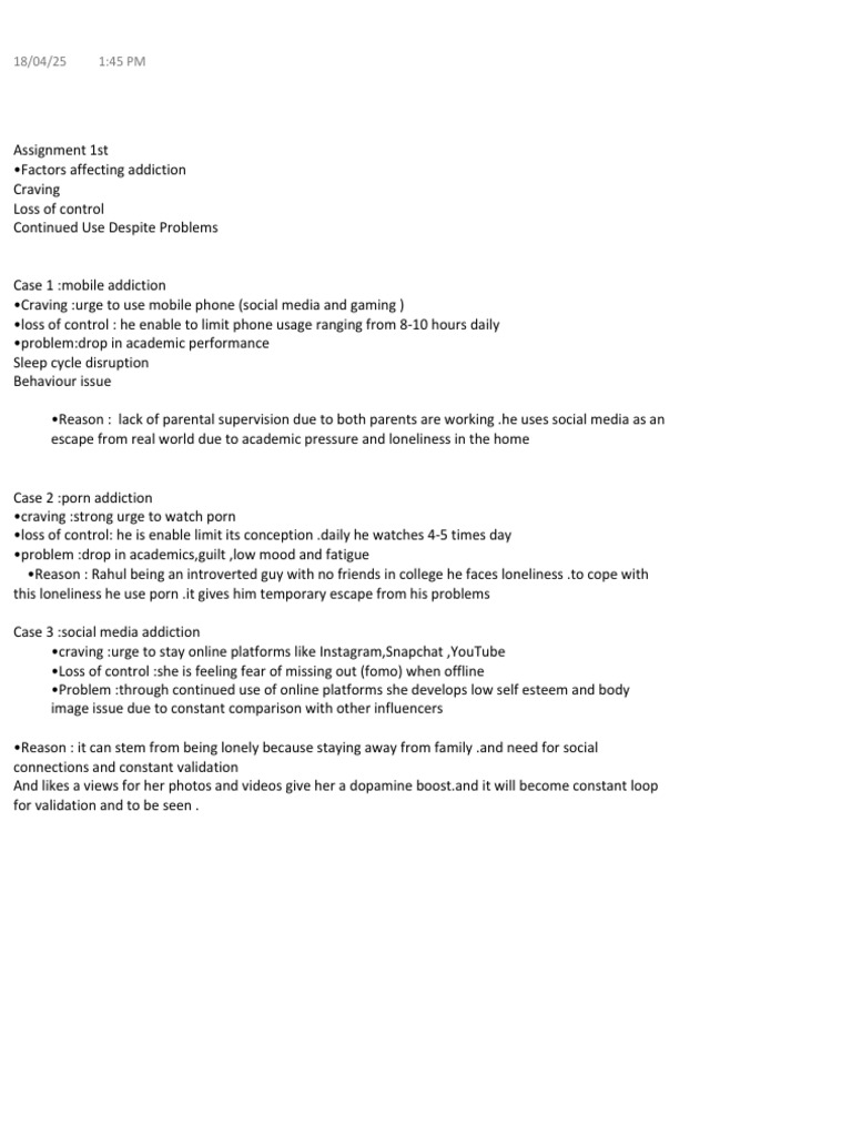 Assignment 1st | PDF