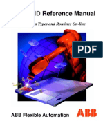 RAPID Programming for ABB Robots | PDF | Input/Output | Subroutine