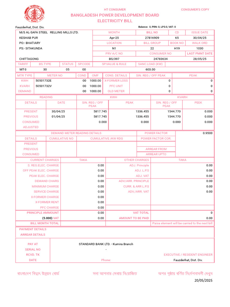 Bill Generation for LTI and HT Consumer (41) | PDF | Electric Power ...