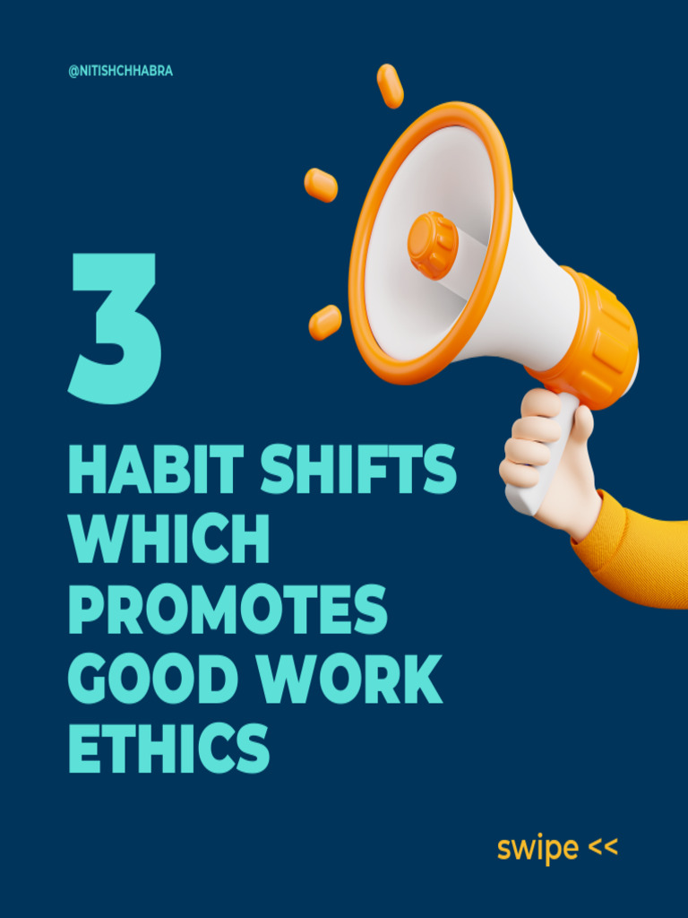 3 Habit Shifts at Work | PDF