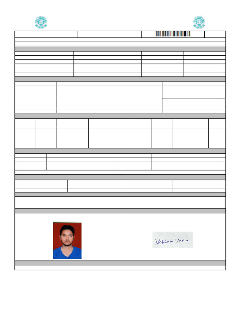Ctet 2021 Application Form | PDF | Qualifications | Educational Stages