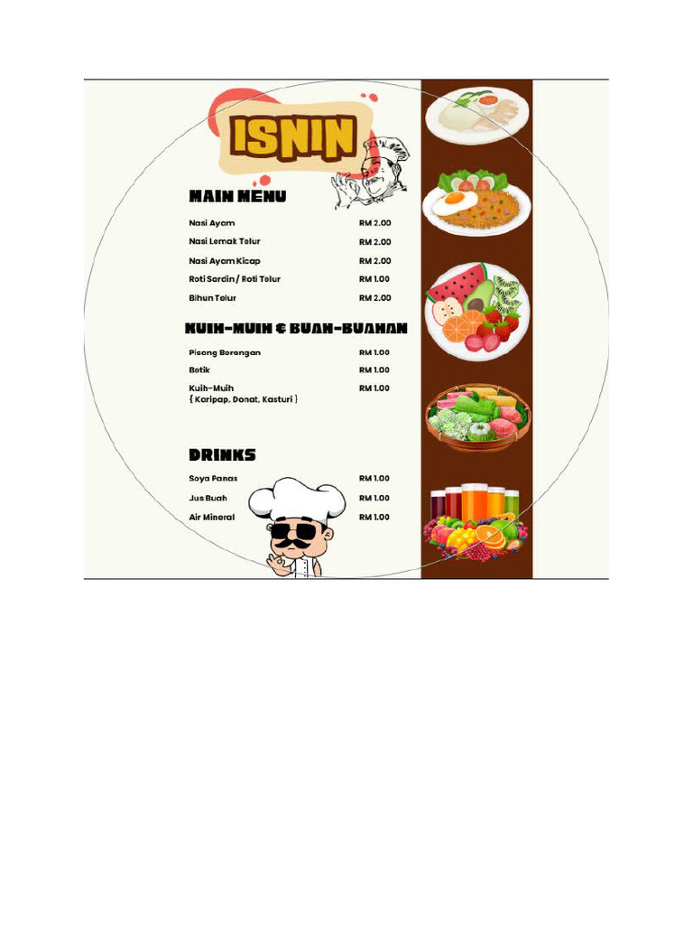 Menu Deco | PDF