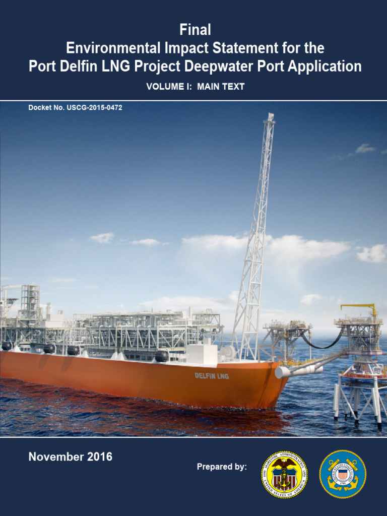 Port Delfin LNG Project EIS Summary | PDF | Liquefied Natural Gas ...