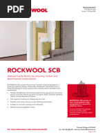 ROXUL Safe® Fire Safing Insulation - Data Sheet | PDF | Wall | Building ...
