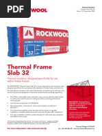 Rockwool Data Sheet | PDF | Wall | Roof