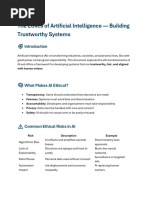 Class10 AI Ethical Framework | PDF