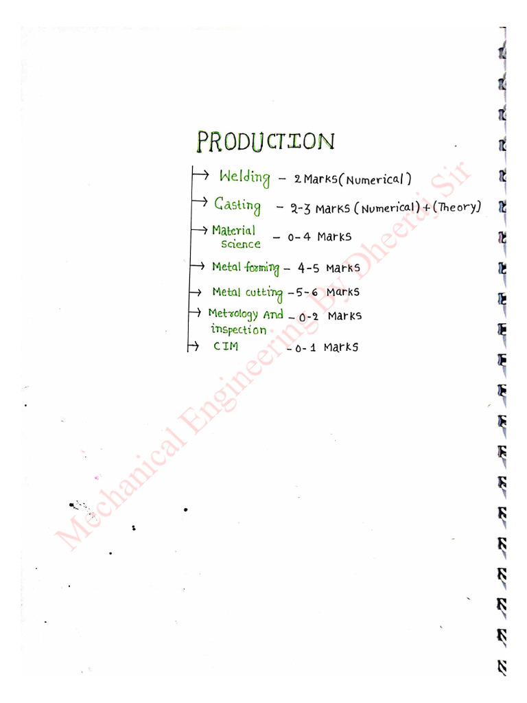 Welding Notes | PDF