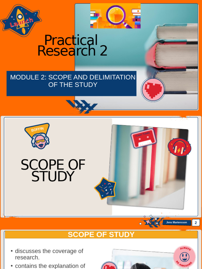 m2 Scope and Delimitation of The Study | PDF