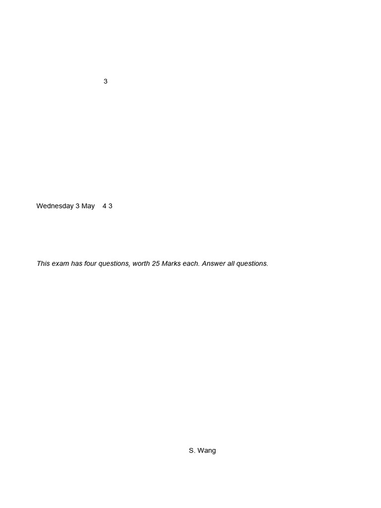 Imperial College Math 1B Exam 2023 | PDF | Mathematical Relations ...