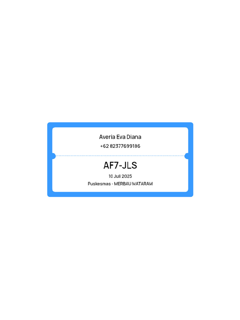 PKG Af7 JLS | PDF
