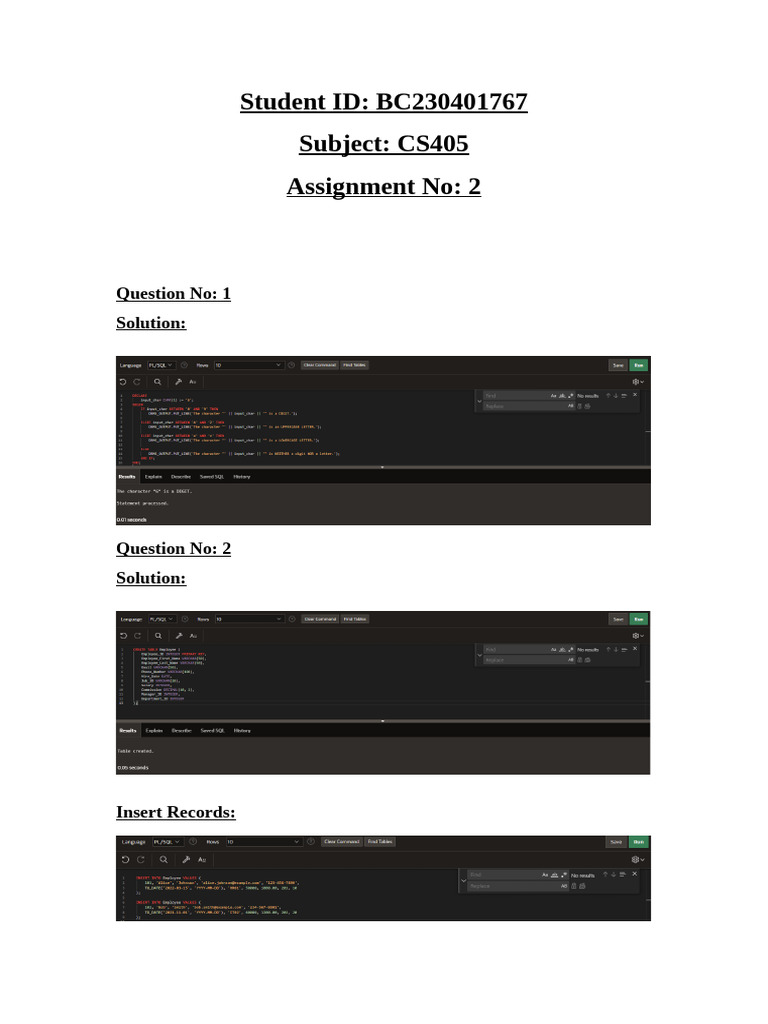 Cs405 Assignment Solution 2 (2025) | PDF