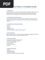 Paint Shop Process Presentation | PDF | Paint | Materials
