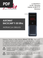 Instrukcja Obslugi Glukometr Accu Chek Instant | PDF