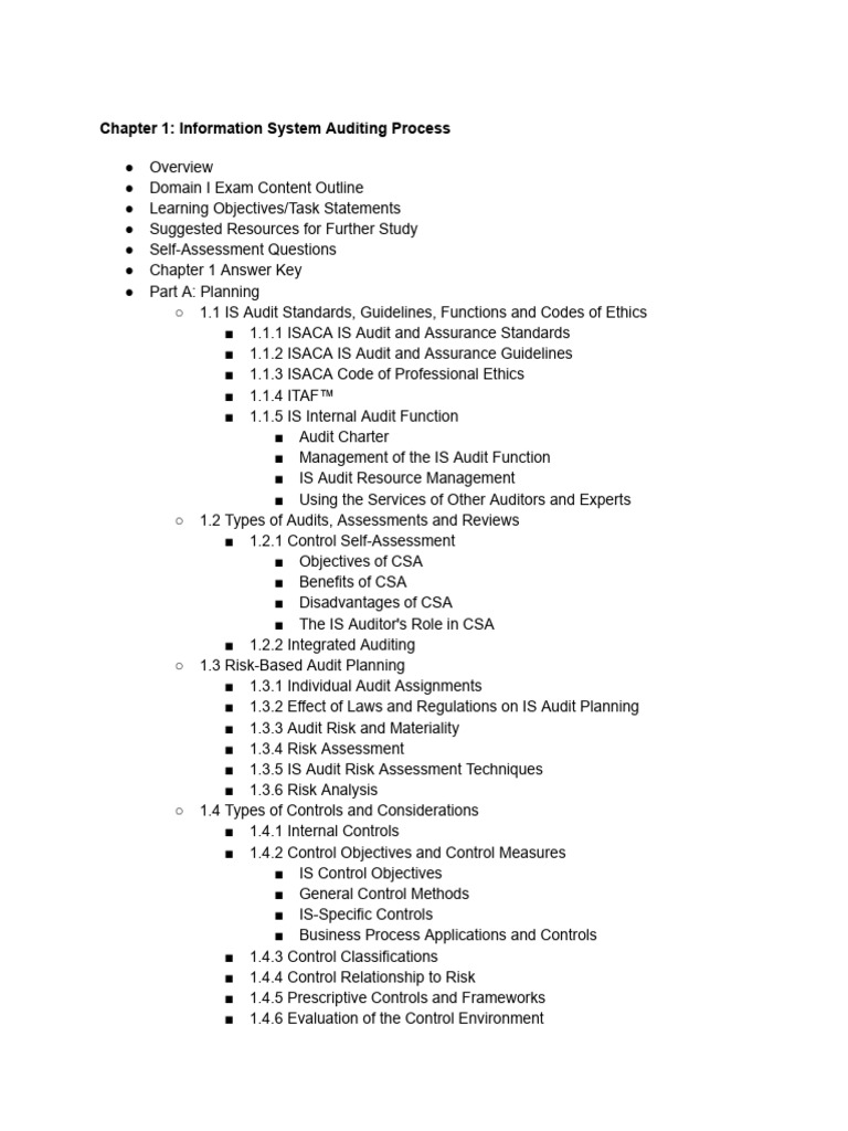 CISA 28th Manuel Review Content | PDF | Security | Computer Security