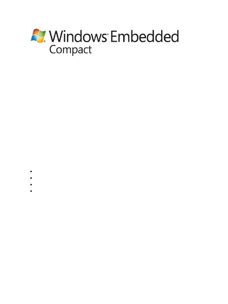 Windows Embedded Compact 7 Build Guide | PDF | Library (Computing ...