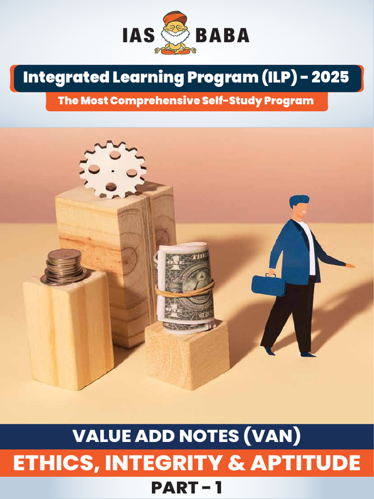 ILP 2025 - Ethics VAN (Part 1) | PDF | Value (Ethics) | Morality