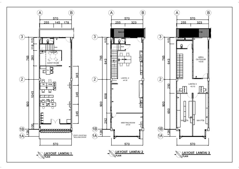 Building Layout Plans and Details | PDF