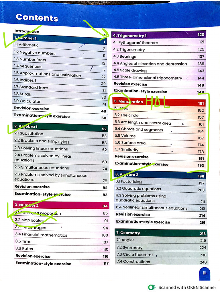 Maths Textbook Syllabus Book | PDF