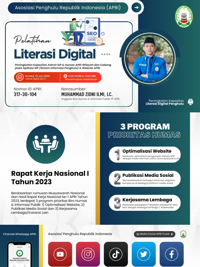 Peningkatan Literasi Digital Penghulu | PDF