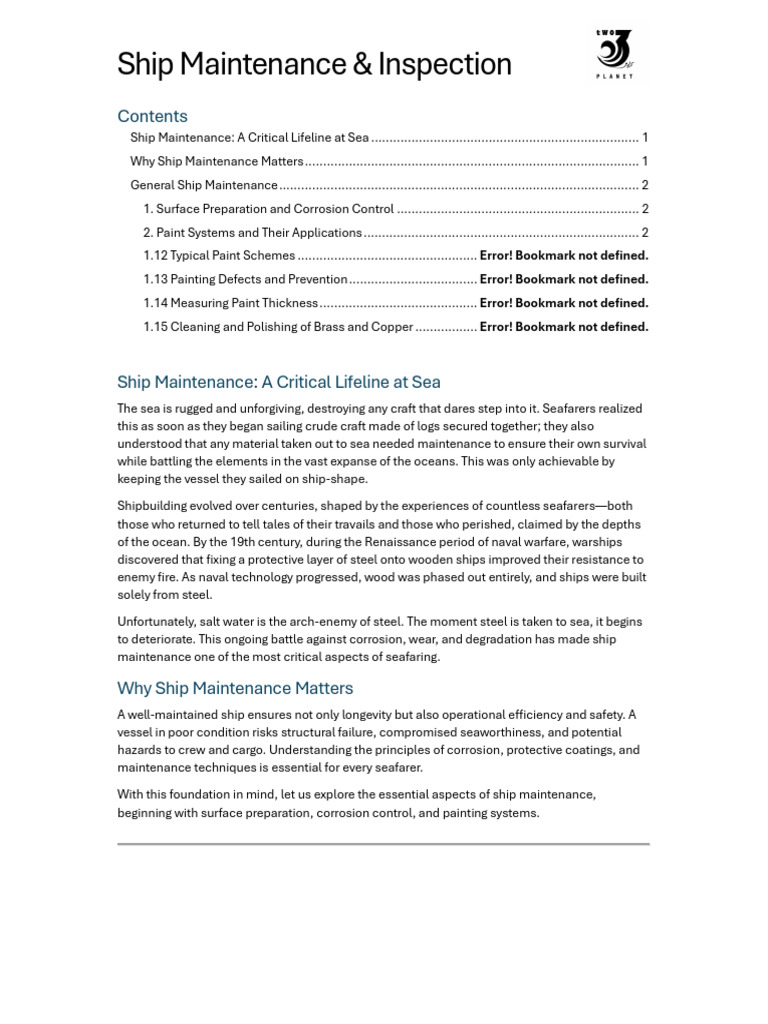 Jetty Maintenance Inspection Guide | PDF | Paint | Corrosion