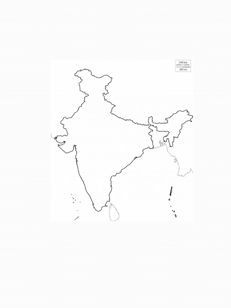 India Map Blank | PDF