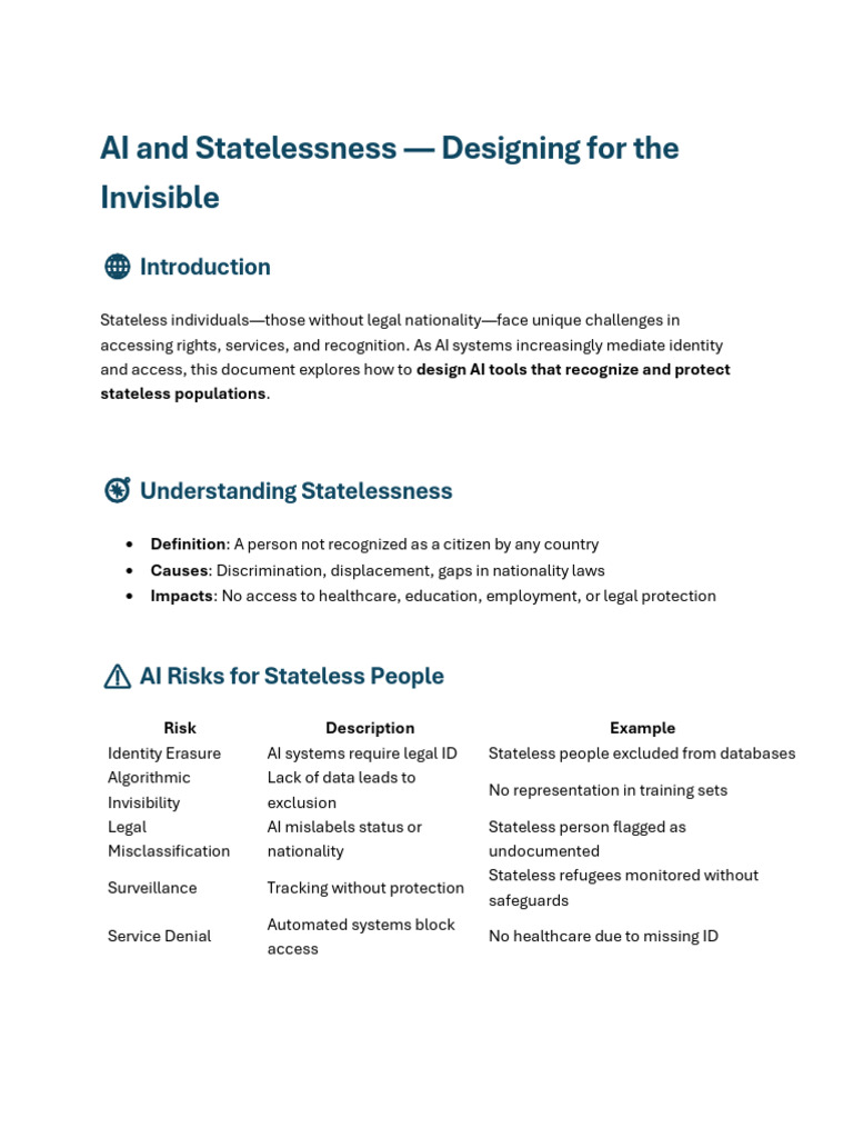 AI Design for Stateless Individuals | PDF | Artificial Intelligence ...