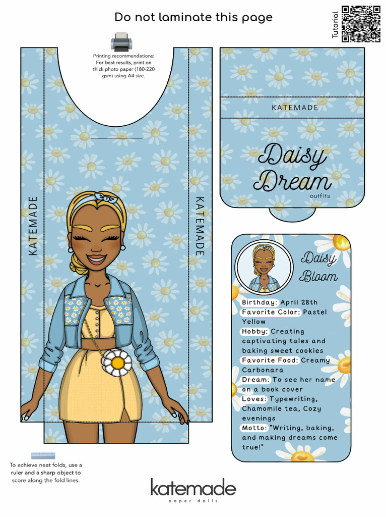 Dark Skin Daisy Tutorial Guide | PDF