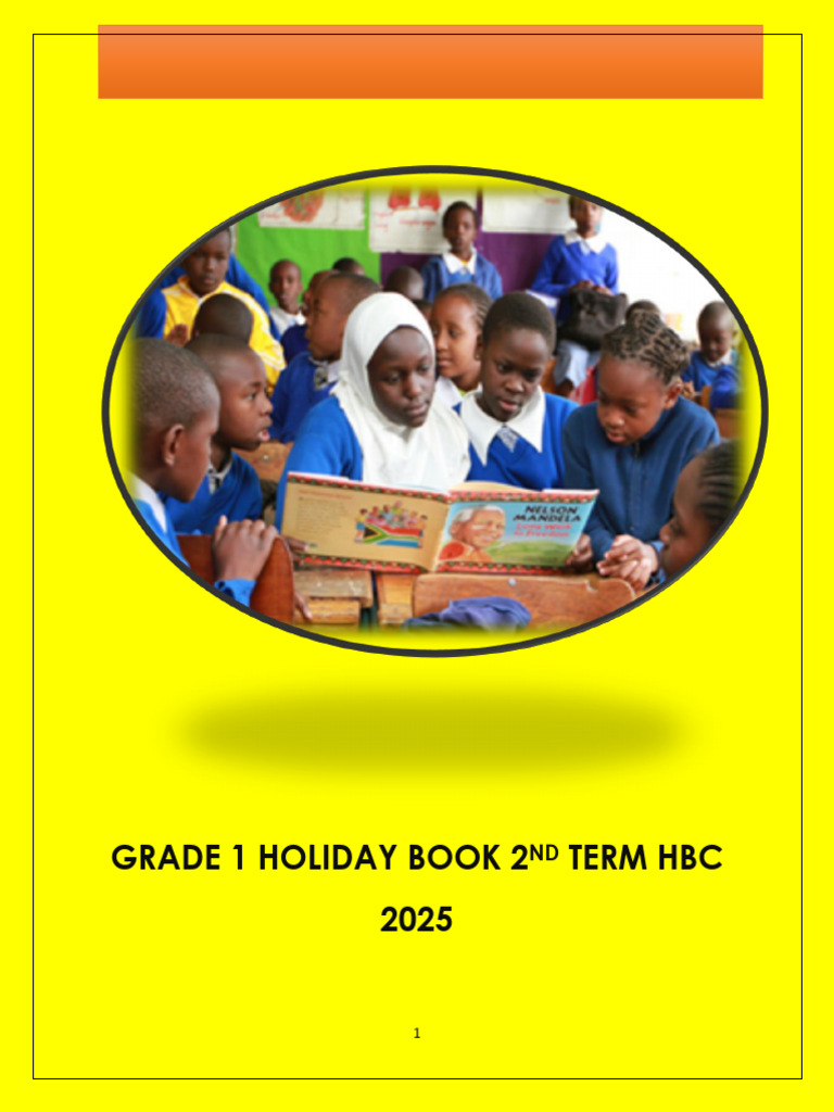 Grade 1 Holiday Book 2nd Term Hbc 2025 | PDF | Zoology