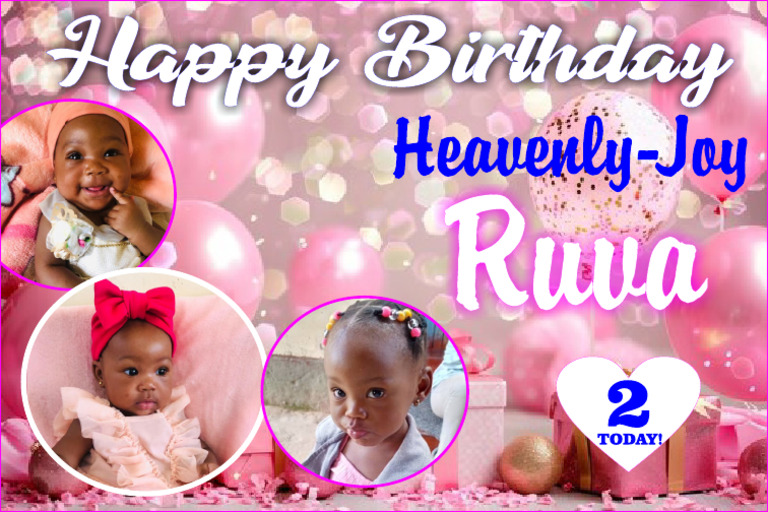 Ruva Birthday Banner | PDF
