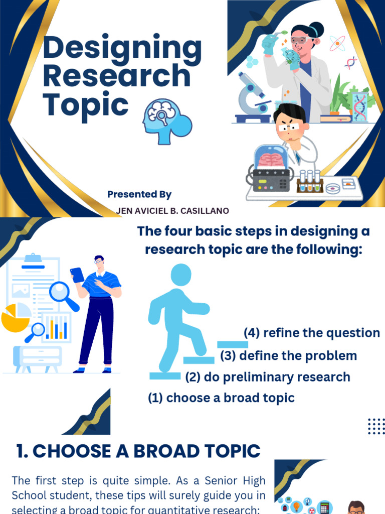 Selecting a Research Topic in HUMSS | PDF | Learning | Cognition