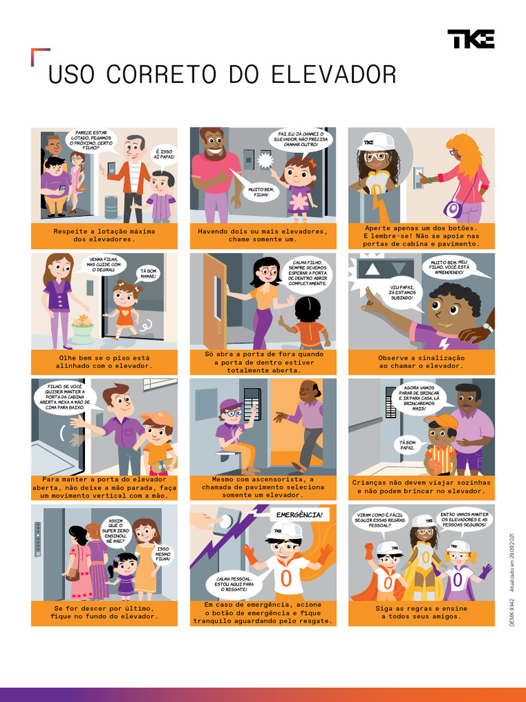 Uso Correto - Elevador | PDF