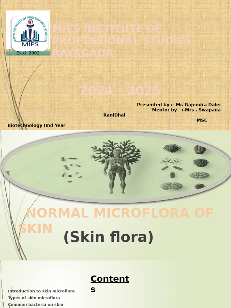 Skin Microflora: Importance and Functions | PDF | Microbiota | Immune ...