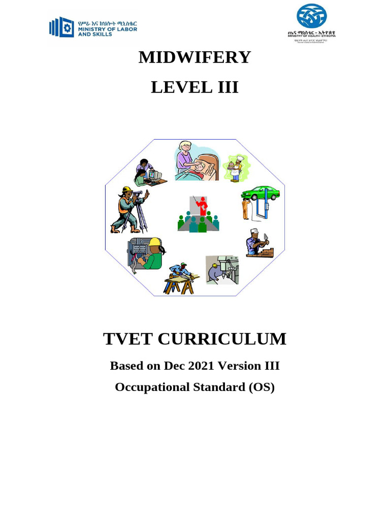 Midwifery Level III TVET Curriculum Guide | PDF | Educational ...