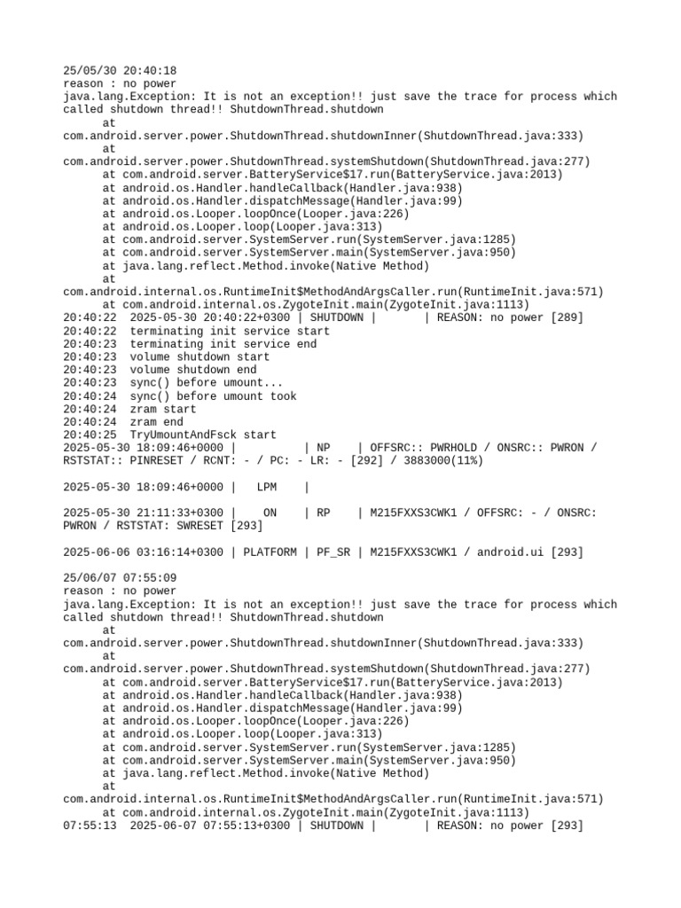 Power Off Reset Reason Backup | PDF | Embedded Linux Distributions | Mobile Linux