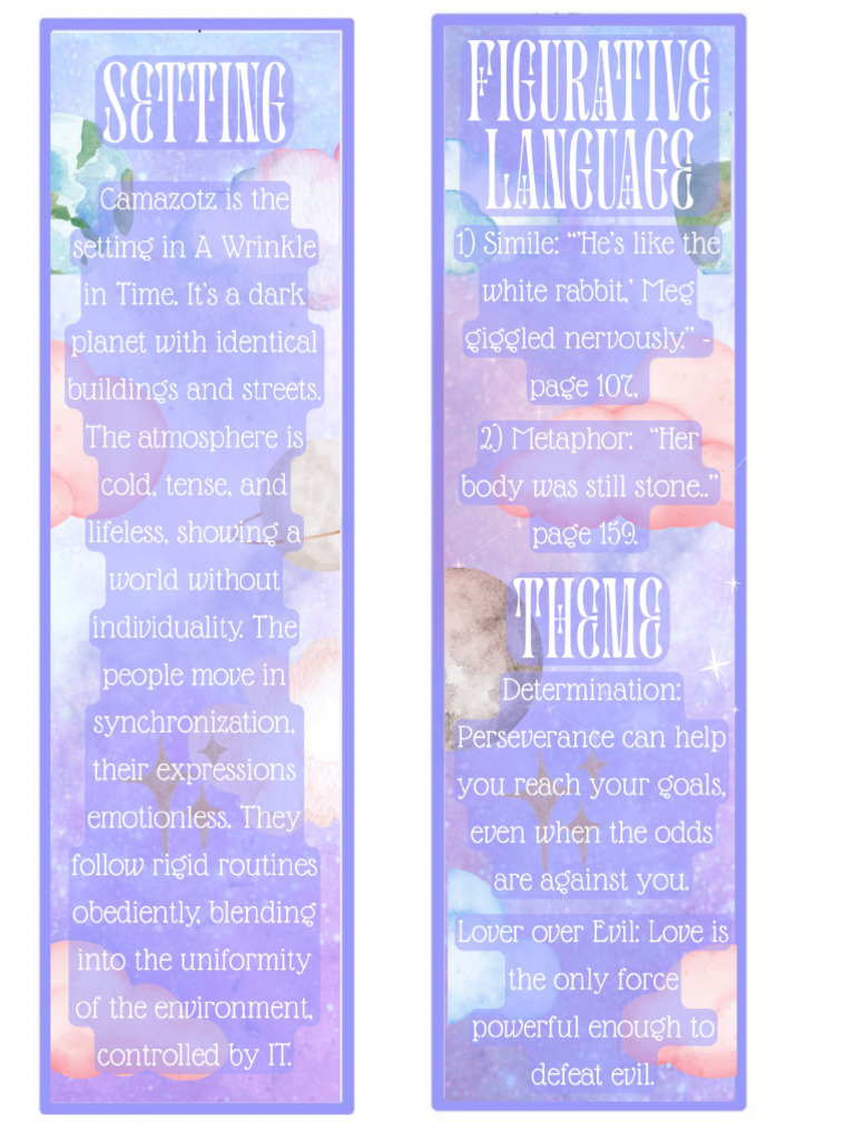 Karis Fong - File Folder Book Report - Left - Right - Middle Flap | PDF