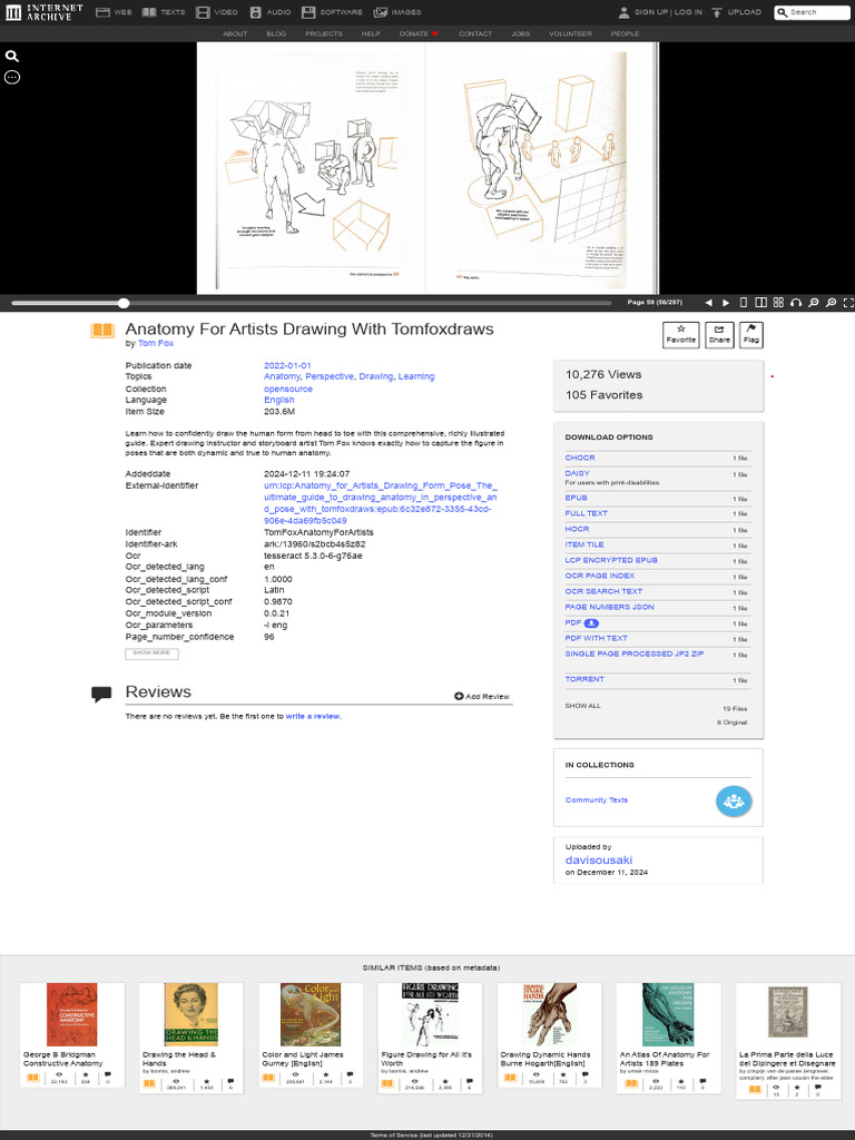 Tom Fox's Anatomy Guide for Artists | PDF | Optical Character ...
