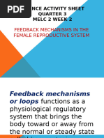 Lesson 6 Feedback Mechanisms in Female Reproductive System - 20250216 ...