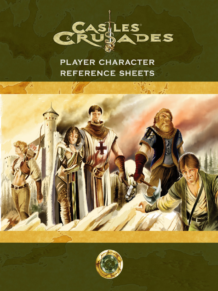 Castles & Crusades Character Reference Sheets | PDF | License | Copyright