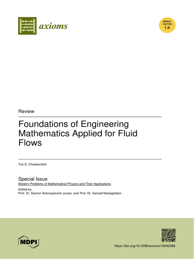 Foundations of Engineering | PDF | Fluid Dynamics | Non Equilibrium ...