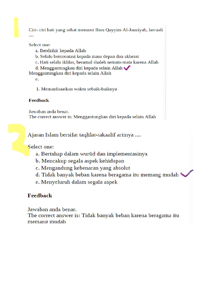 Uts Agama Islam | PDF
