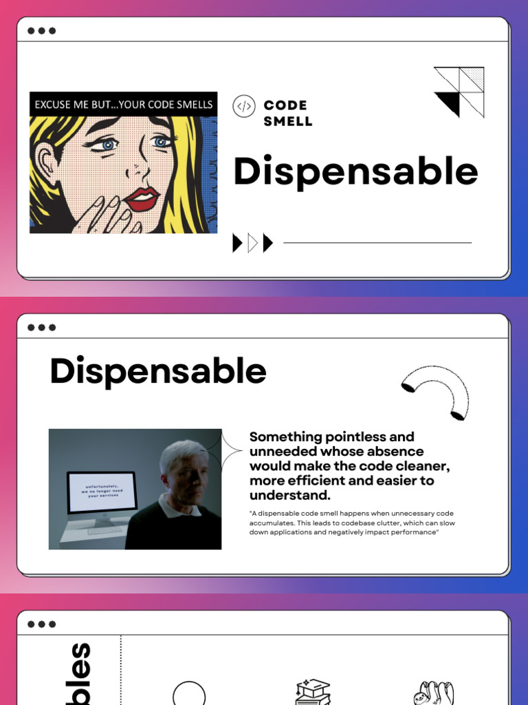 Code Smell - Dispensable | PDF