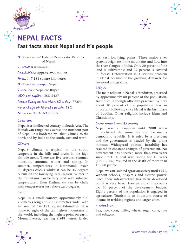 Nepal Education Info | PDF | Nepal | Mount Everest