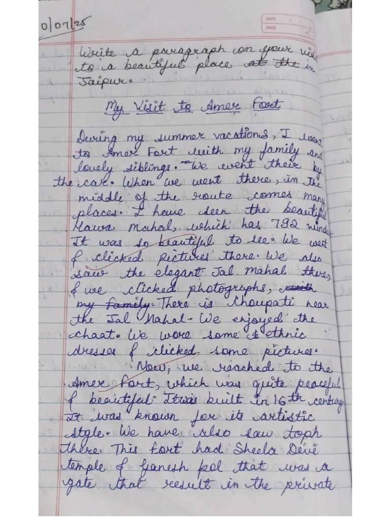 Descriptive Paragraph Writing?? | PDF
