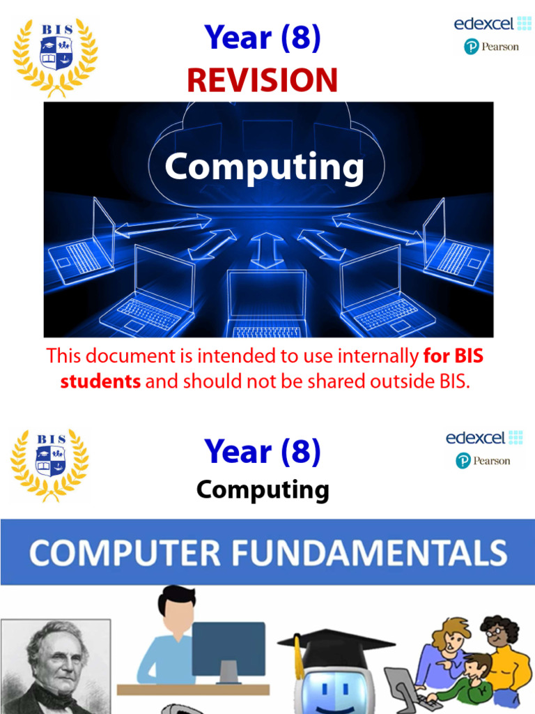 Year 8 Computing Revision (1) | PDF | Internet Access | World Wide Web