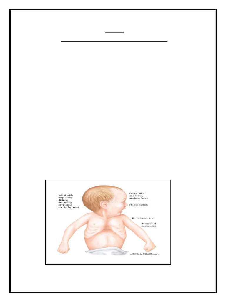 RRS Physiology - Case 1 - Respiratory Distress Syndrome | PDF