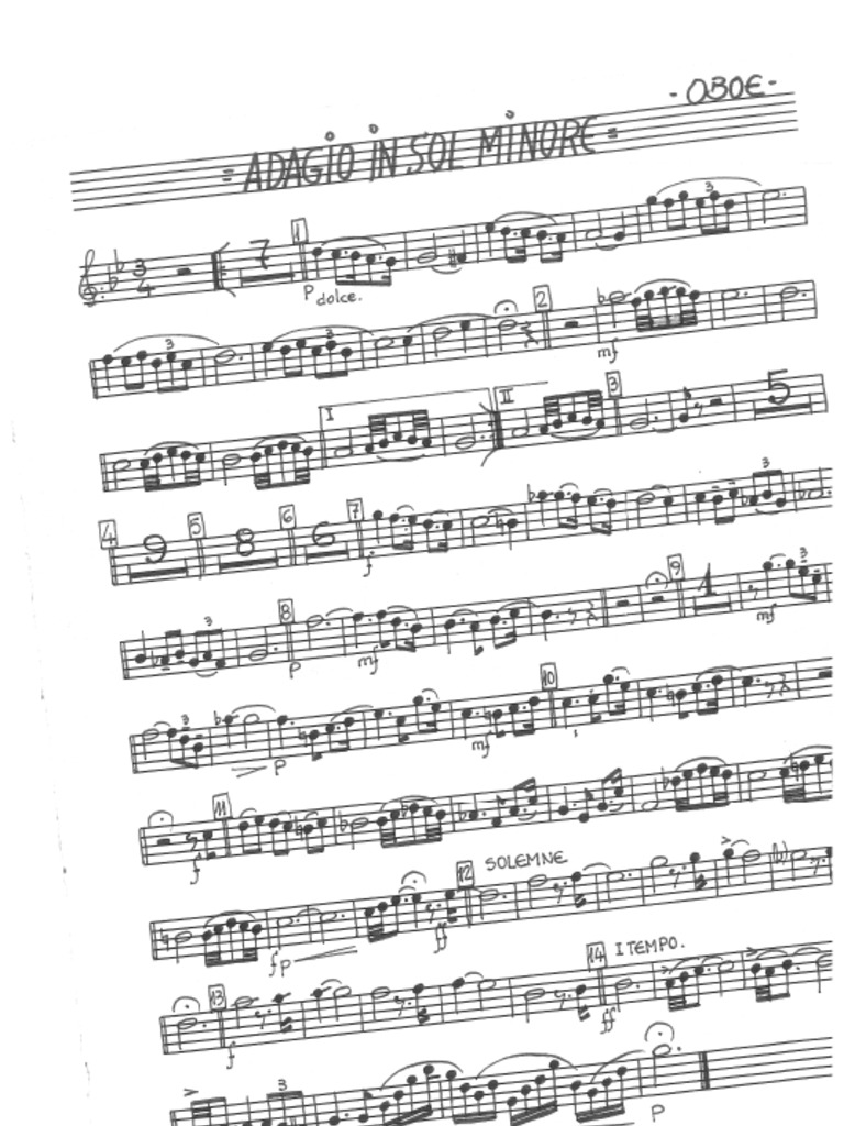 Oboe | PDF