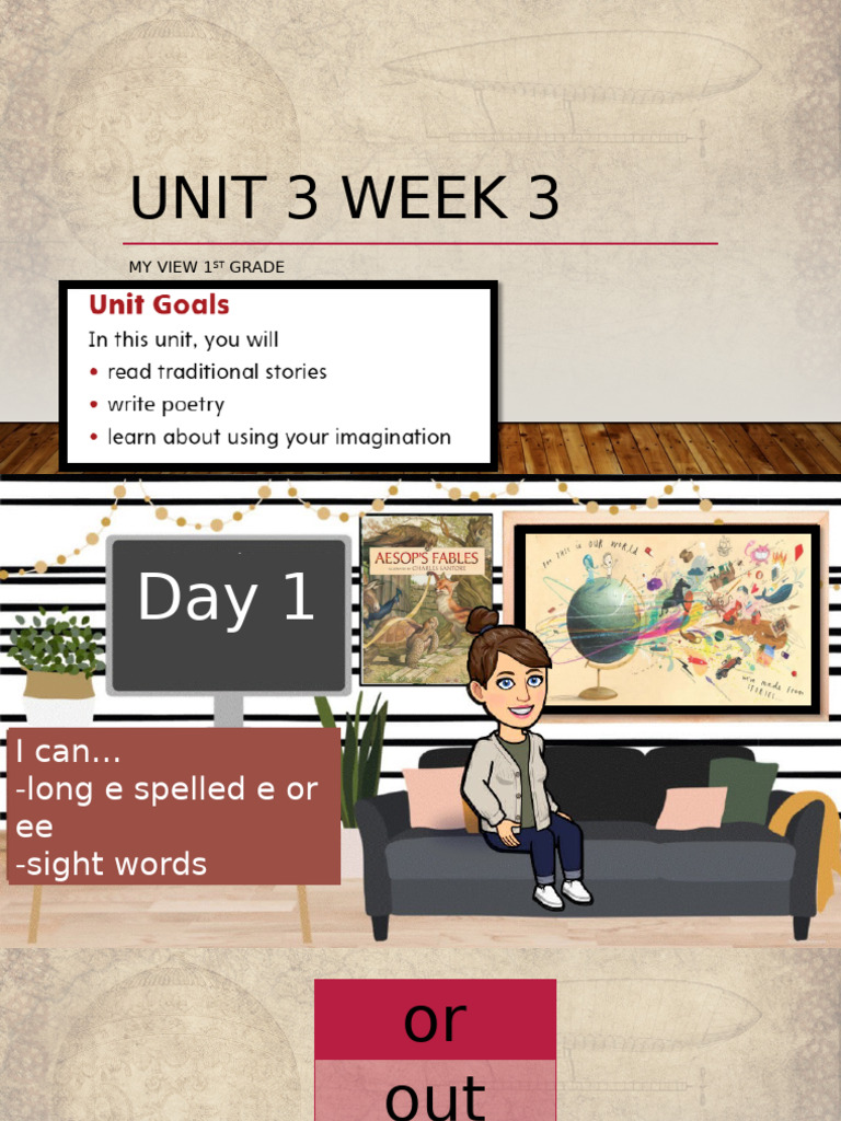 Unit 3 Week 3 First Grade | PDF