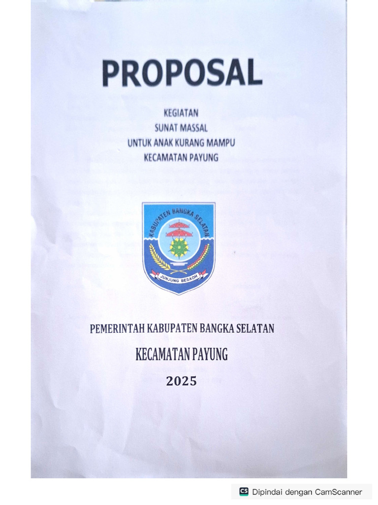 Proposal Sunat Massal | PDF