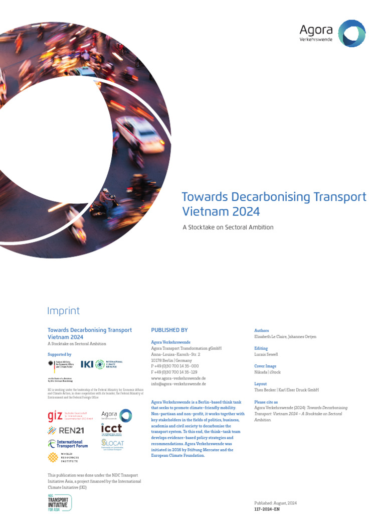 Vietnam's 2024 Transport Decarbonization Plan | PDF | Transport | Fuels